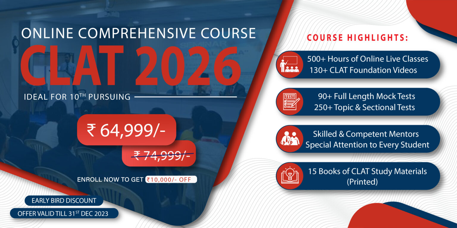 CLAT 2026 Online Coaching | Best CLAT Online Classes In India