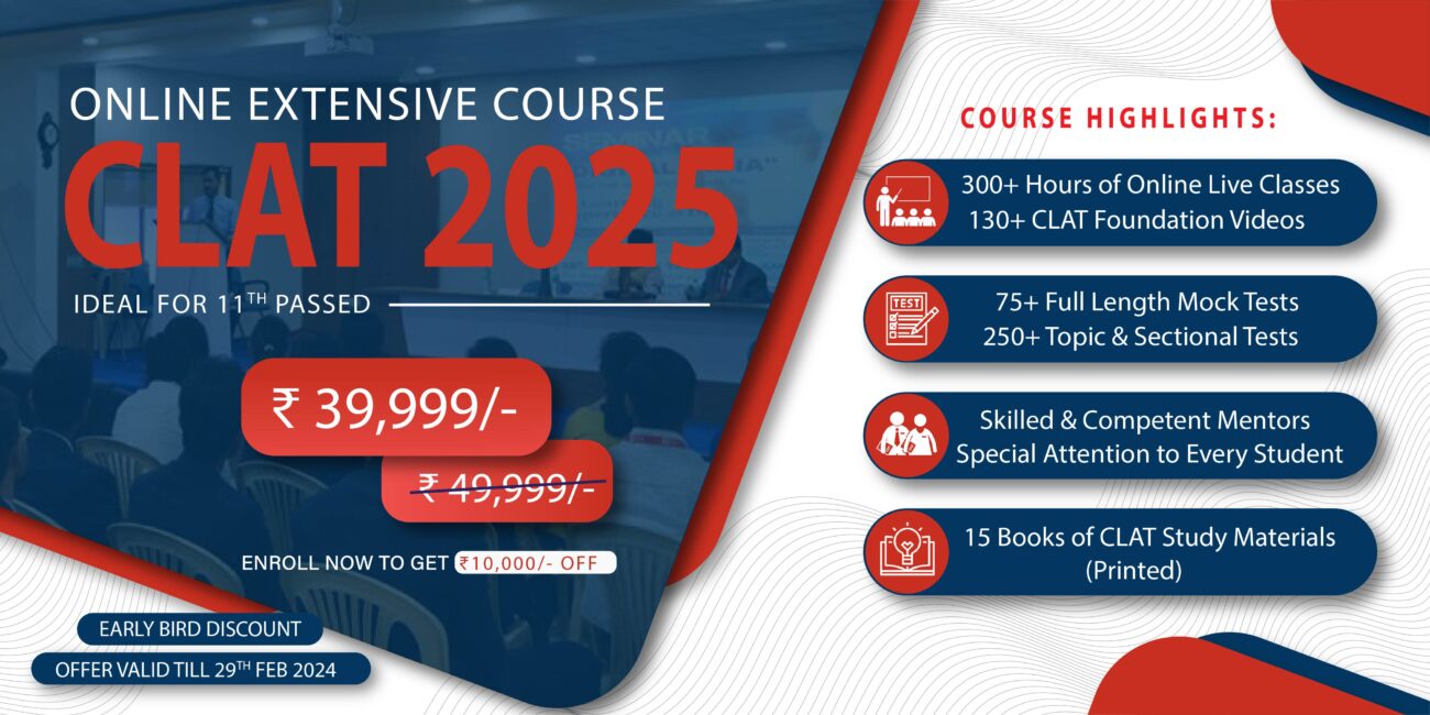 Best CLAT Online Coaching | CLAT 2025 / 26 Coaching Classes